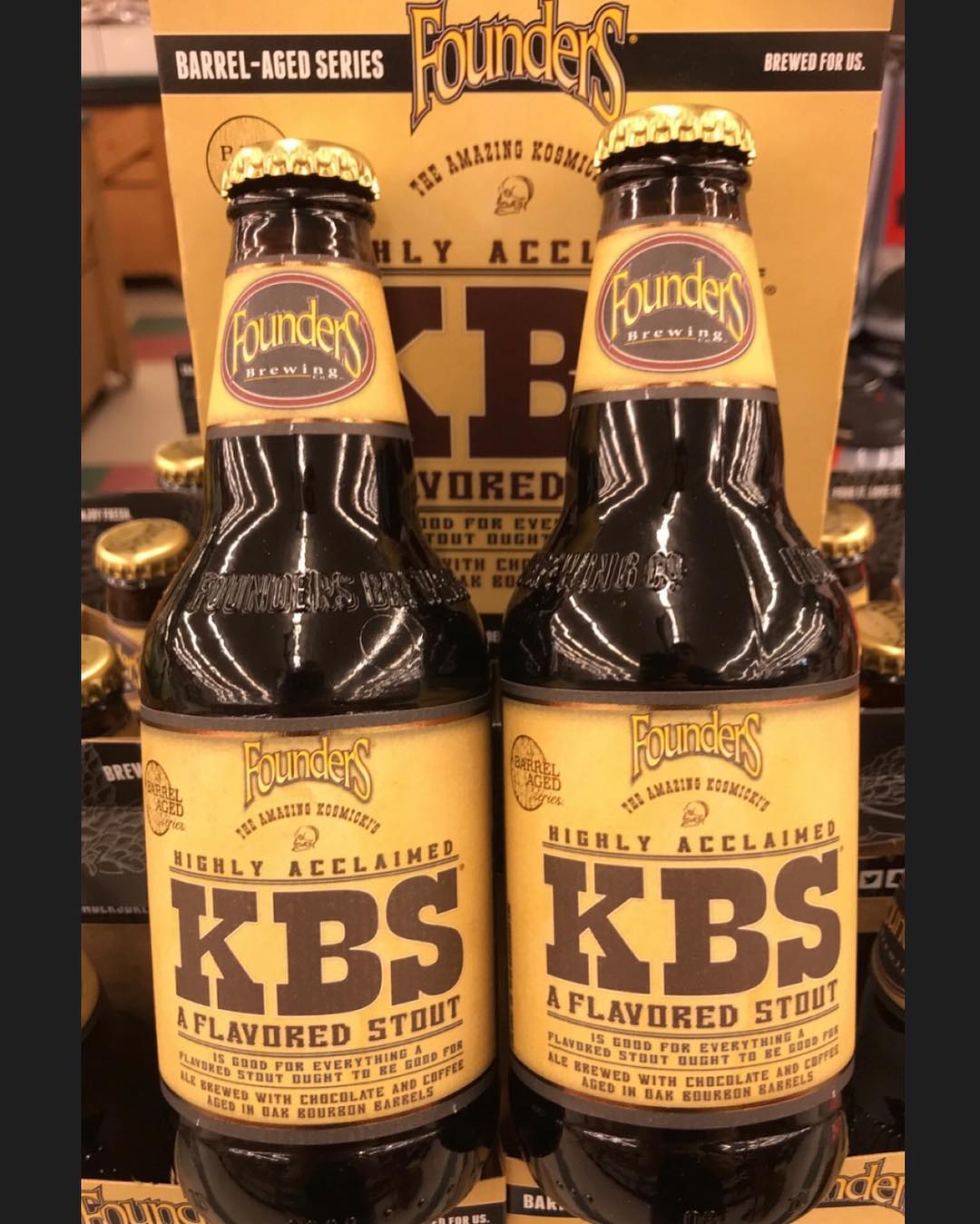 @foundersbrewing 2019 release of #KBS is available now at our ...