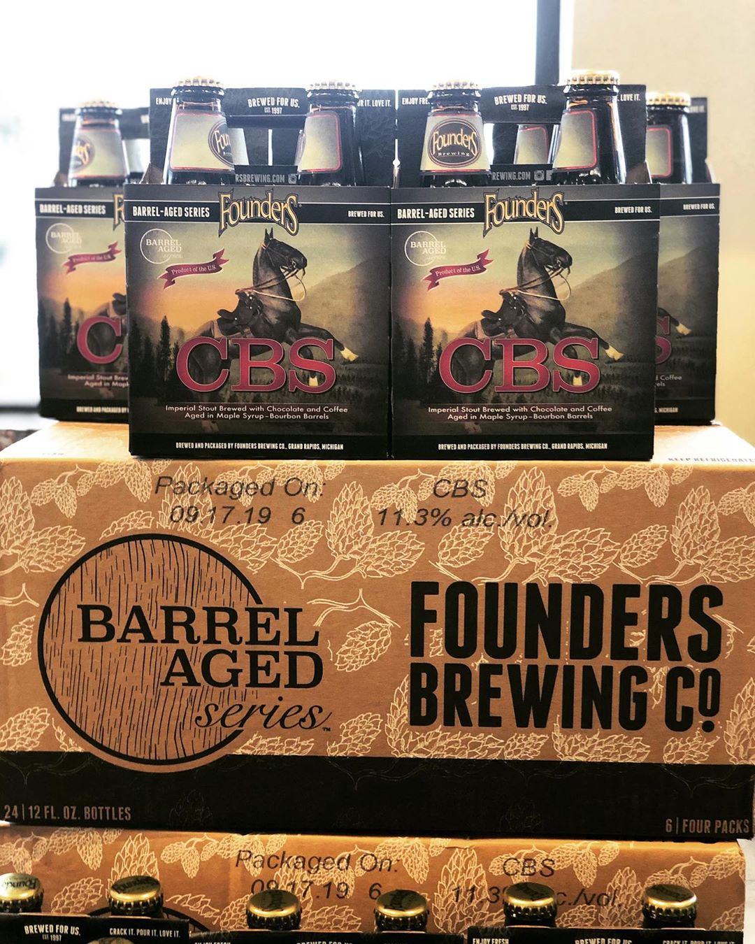 @foundersbrewing CBS is now available at our Perkins Rd location! #beer ...