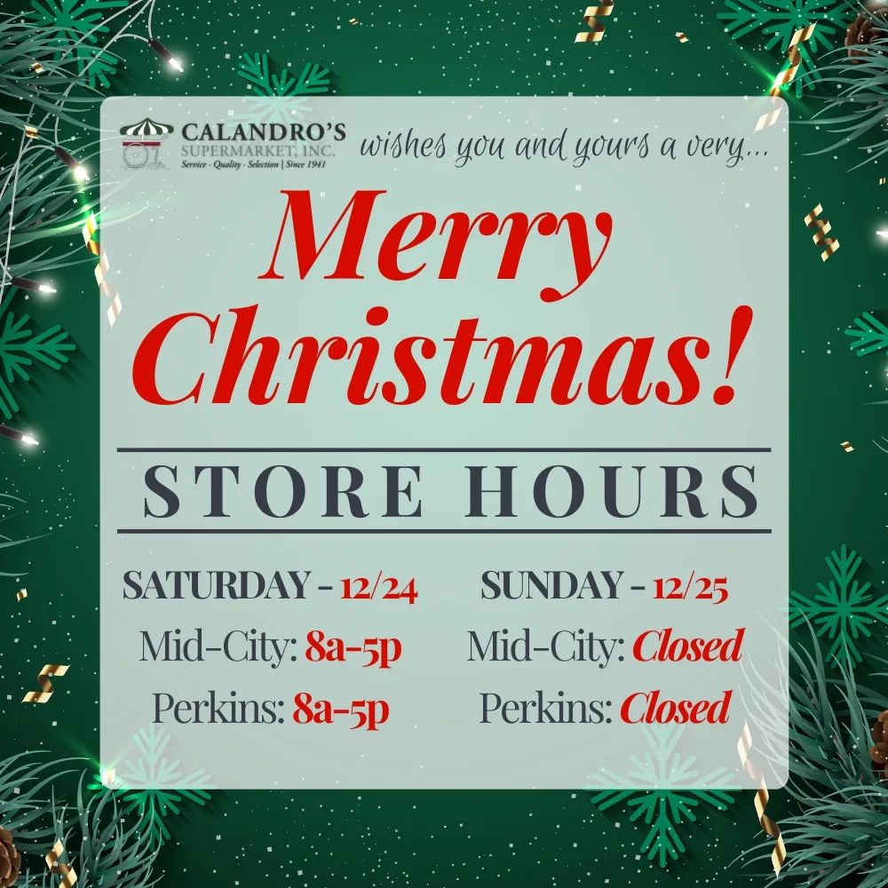 Calandro's Supermarket | Service - Quality - Selection | Since 1941