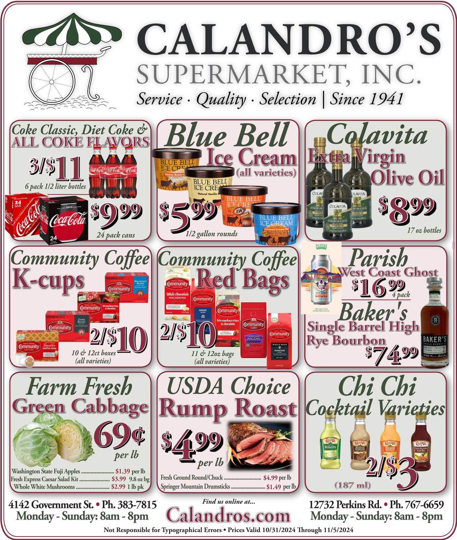 Calandro's Supermarket | Service - Quality - Selection | Since 1941